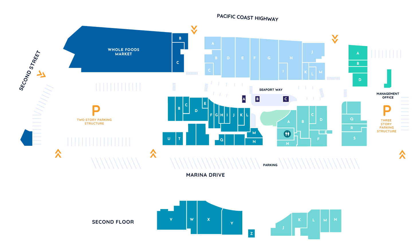 2ND & PCH Directory Map – 2ND & PCH